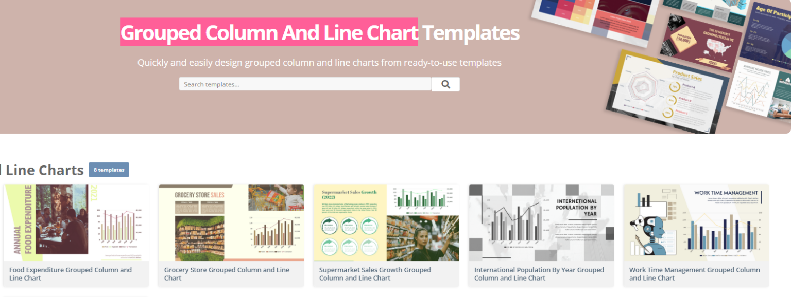 Creating a Grouped Column and Line Chart with Visual Paradigm Online - Go Chart